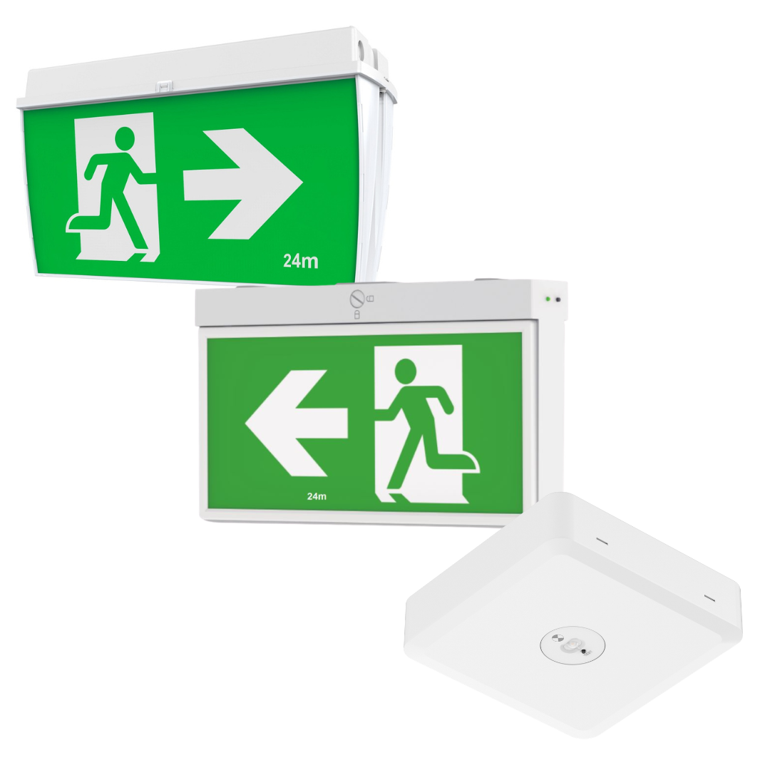 Emergency & Exit Lighting– Integrated Power