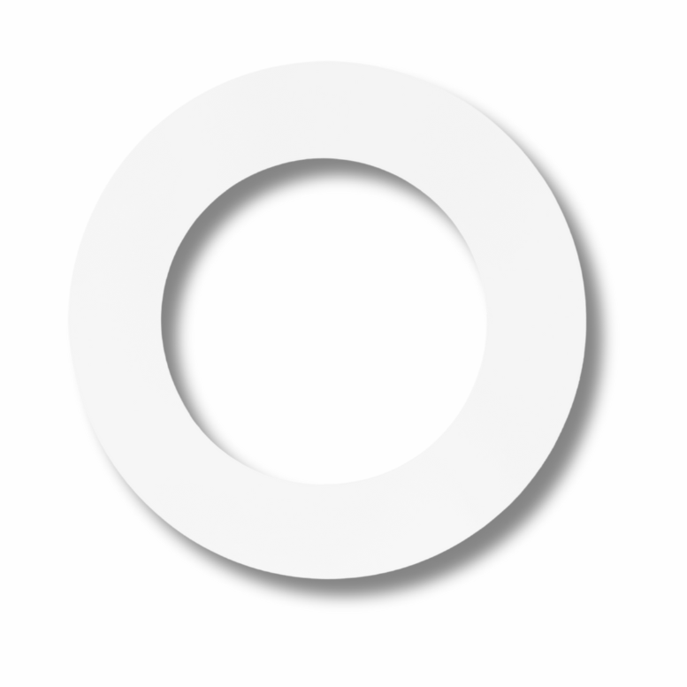 DL Series 240mm White Adaptor Ring - 25W– Integrated Power