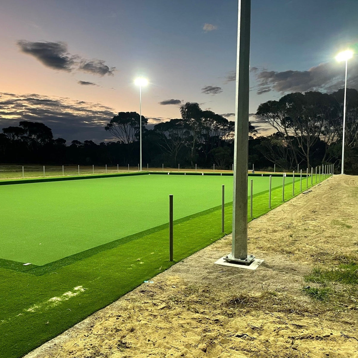 Poles - Octagonal Base Plated Mounted– Integrated Power