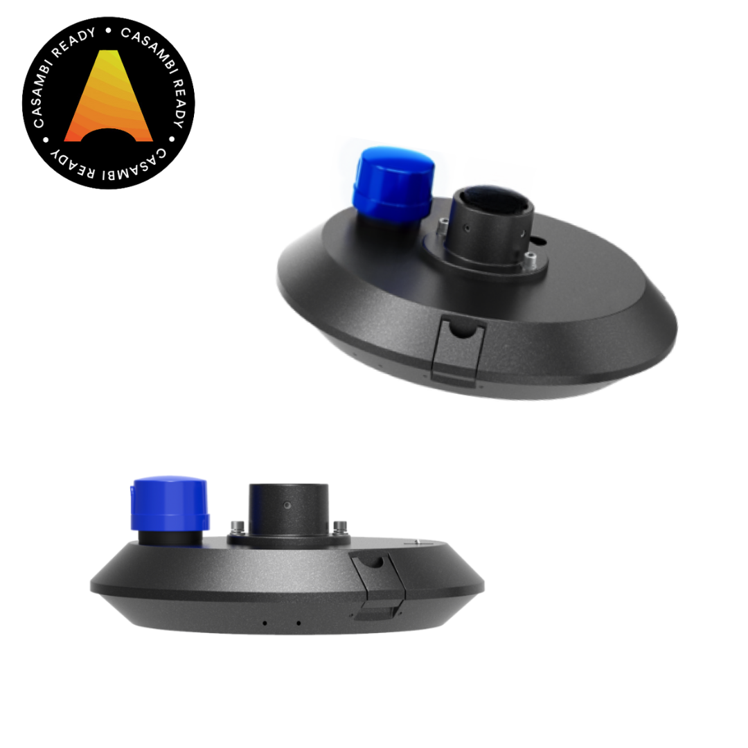 PT5 Series LED Poletop Light with PE Cell - 60W Gooseneck– Integrated Power
