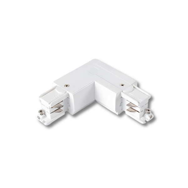 TR Series LED Tracklighting - Right Angle Track Joiner White ...