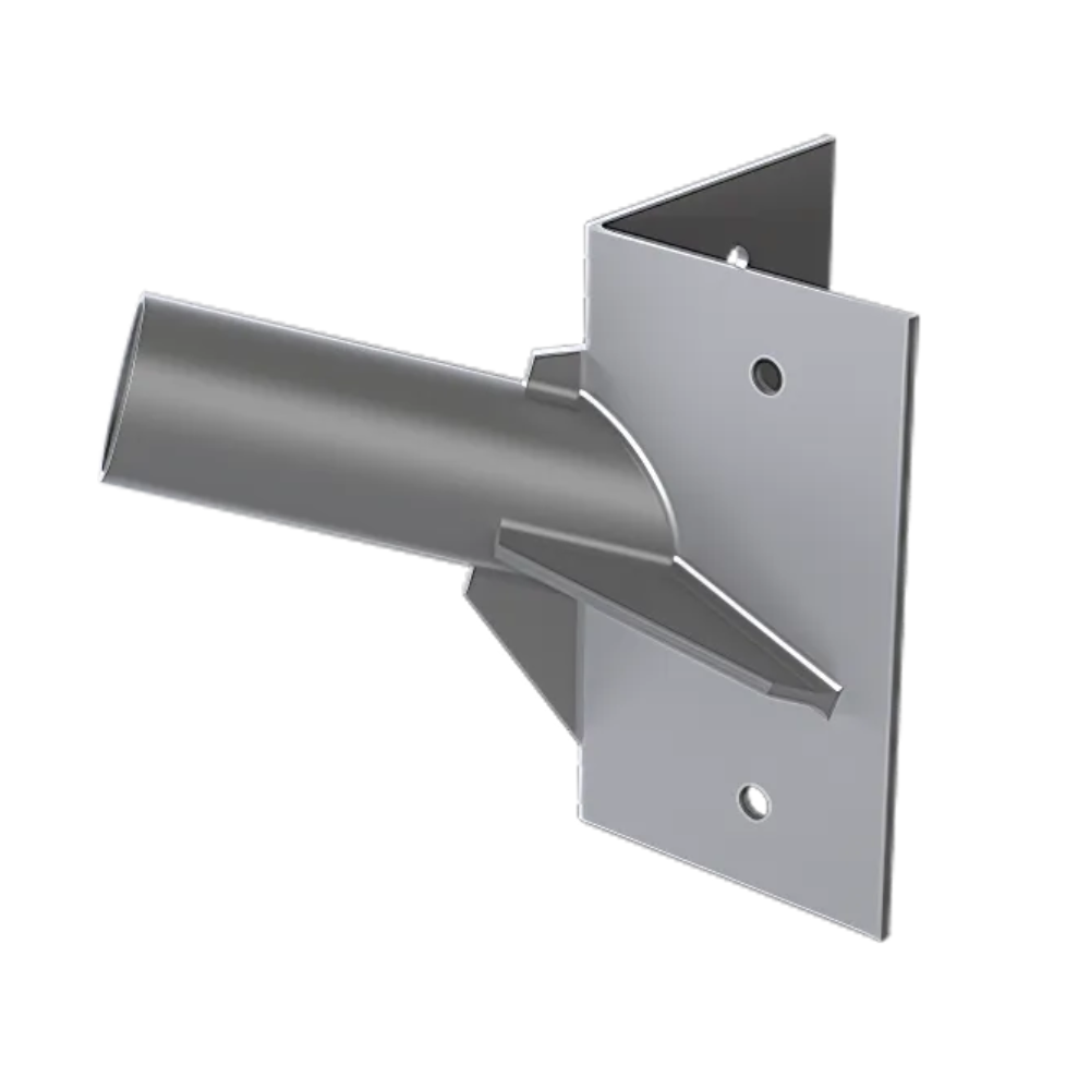 SL2 Corner Bracket Single Spigot Adaptor - Silver– Integrated Power
