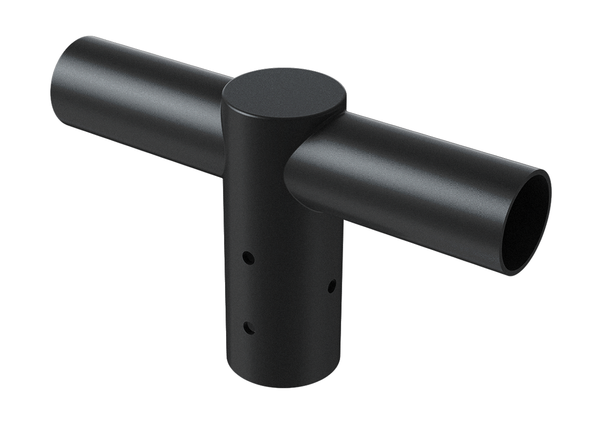 SL2 Dual Spigot 60mm Pole Adaptor - Black– Integrated Power