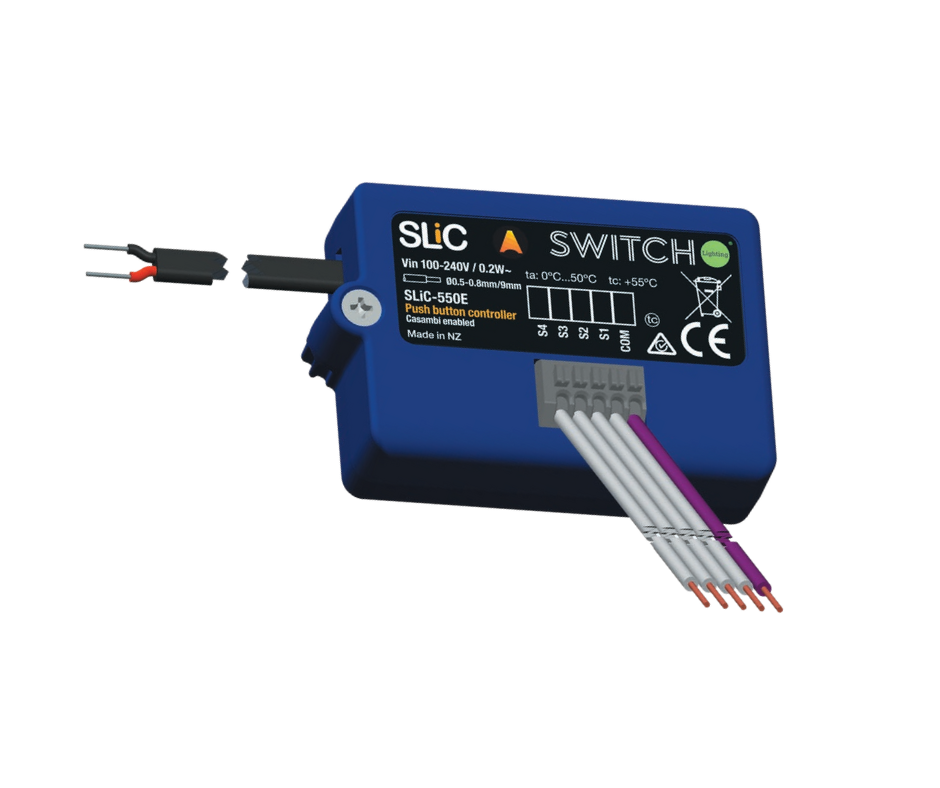 Casambi 4 Push Button Controller– Integrated Power