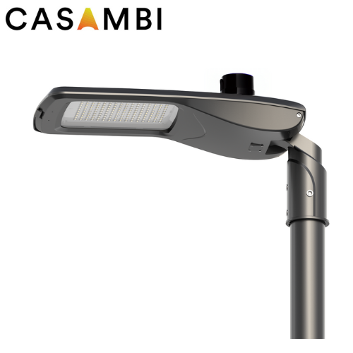 SL2 Series Casambi LED Streetlight - 90W Black– Integrated Power