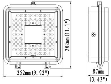 CA Series LED Surface Canopy - 60W– Integrated Power