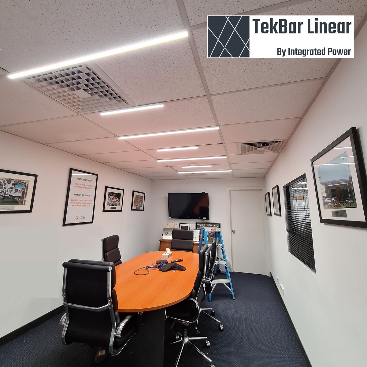 Linear Lighting Conference Room