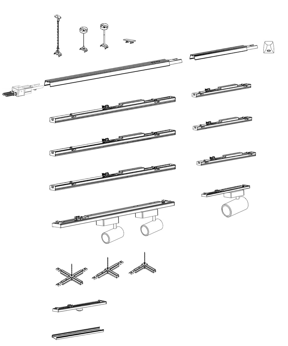 MT Series Modular Trunking System– Integrated Power